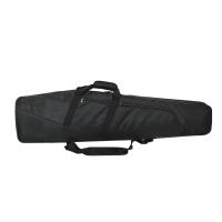 China Custom Black Padded Gun Bag 43 Inch Long With Eggshell Sponge Lining for sale