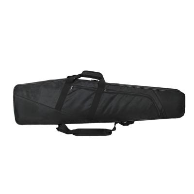 China Custom Black Padded Gun Bag 43 Inch Long With Eggshell Sponge Lining for sale
