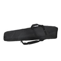 China Custom Black Padded Gun Bag 43 Inch Long With Eggshell Sponge Lining for sale