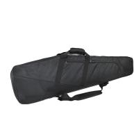 China Custom Black Padded Gun Bag 43 Inch Long With Eggshell Sponge Lining for sale