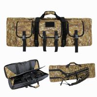 China Long Rifle Soft Double Rifle Case American Classic Padded Molle Hunting Shooting for sale