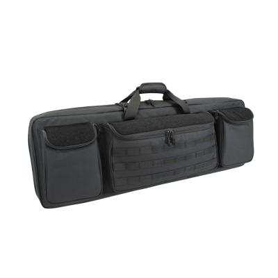 China Double Tactical Gun Bag Lockable Zipper For Outdoor Hunting Shooting for sale