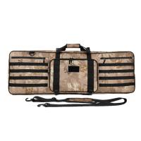 China Oem Waterproof Tactical Gun Bag Padded Pistol With Adjustable Velcro Ties for sale