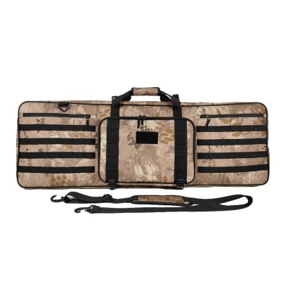China Oem Waterproof Tactical Gun Bag Padded Pistol With Adjustable Velcro Ties for sale