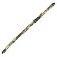 China 1.25 Inch Canvas Rifle Sling Durable Camo Webbing Black Leather Rifle Sling for sale