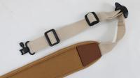 China Anti Slip Padded Rifle Sling Brown ISO 9001 Two Point Rifle Sling for sale
