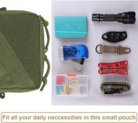 China OEM ODM Tactical Molle Admin Pouch Multi Purpose 1000D Cordura for sale