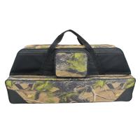 China Custom Camo Hunting Soft Bow Case With Accessories Pockets for sale