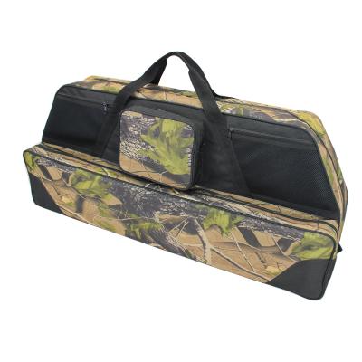 China Custom Camo Hunting Soft Bow Case With Accessories Pockets for sale