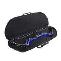 China 46 Inch Customized Logo Mossy Oak Compound Bow Case PVC Polyester for sale