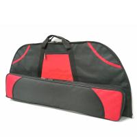 China Red Archery Bow Case 106cm Soft Compound Bow Case With Arrow Box For Hunting for sale