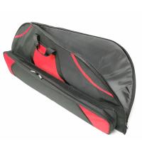 China Red Archery Bow Case 106cm Soft Compound Bow Case With Arrow Box For Hunting for sale