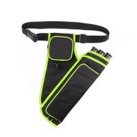 China Lightweight Archery Hip Quivers Polyester With Accessories Pocket And Belt for sale