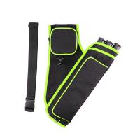 China Lightweight Archery Hip Quivers Polyester With Accessories Pocket And Belt for sale
