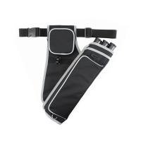 China Grey Archery Arrow Quivers ISO9001 Archery Back Quiver Customized Logo for sale