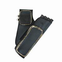 China Hunting Camo Arrow Quiver 4 Tubes Sided Quiver With Belt For Outdoor Shooting for sale