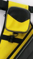 China Yellow 3 Arrow Quiver BSCI Traditional Arrow Quiver For Archery Practice for sale