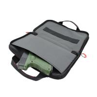 China 600D Lightweight Range Gun Bag Single Pistol Bag For Outdoor Shooting for sale