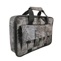China Double Shooting Range Gun Bag Deluxe Range Pistol Bag For Range Sports for sale