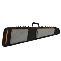 China Foldable Rifle Case 600D Black Grey Waterproof Soft Gun Case for sale