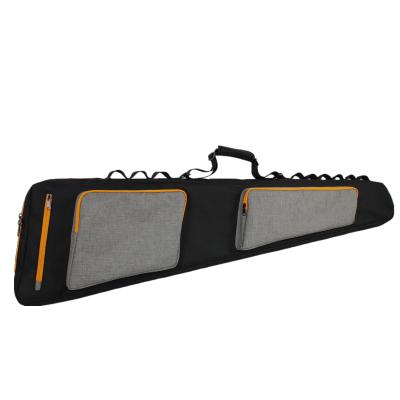 China Foldable Rifle Case 600D Black Grey Waterproof Soft Gun Case for sale