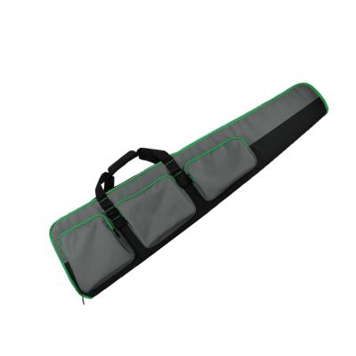 China 600 Denier Leather Scoped Rifle Case PVC Polyester With 3 Accessory Pockets for sale