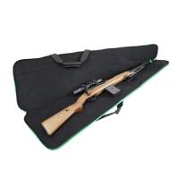 China 600 Denier Leather Scoped Rifle Case PVC Polyester With 3 Accessory Pockets for sale
