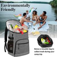 China Lightweight Insulated Cooler Bags Large Capacity Beach Cooler Backpack for sale