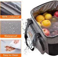 China 24 Can Insulated Cooler Bags 600D Oxford Large Lunch Bag For Adult Men Women for sale