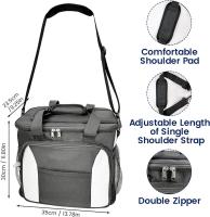 China Soft Sided Insulated Cooler Bags Collapsible Beach For Picnic Camping for sale