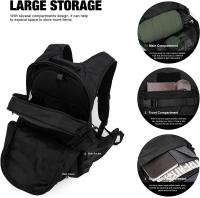 China 28L Military Tactical Backpack With Hydration Compartment For Men Black for sale