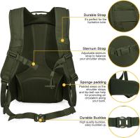China Military Tactical Backpack With Molle Webbing for sale