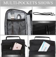China Customized Tactical Lunch Bag Leak Proof Lunch PEVA Linings Kit Tote Bag for sale