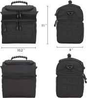 China PEVA Linings Molle Lunch Bag Custom Tactical Bag For Daily Use for sale
