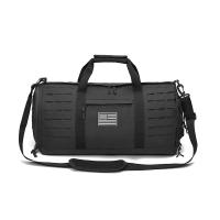 China Rip Proof Travel Duffle Bag Sports Gym Bag PVC Polyester With Shoe Compartment for sale