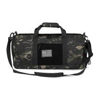 China Large  Military Tactical Bag Custom Camo Black Tactical Duffle Bag for sale