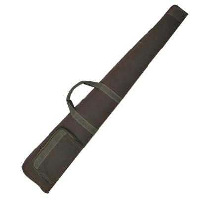 China Brown Shotgun Gun Case soft light texture Shotguns Padded Carry Bag for sale