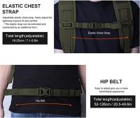 China 25L military molle backpack for sale
