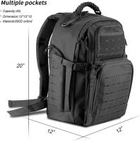 China ODM Army Assault Pack Heavy Duty Waterproof Tactical Backpack for sale