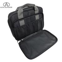 China Alfa Tactical Double Handgun Bag For Storage Pistol Ammo Firearm Accessories for sale