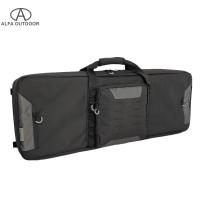 China 32/36/42/48 Inch Double Rifle Case Tactical Gun Bag For Rifle Pistol Firearm for sale