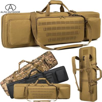 China Tactical Double Rifle Soft Case for Firearms Transporting for sale
