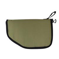 China Nylon Pistol Gun Bag With 3 Mag Pocket- Army Green for sale