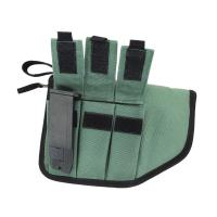 China Canvas Pistol Rug With 3 Mag Pocket For Range Shooting for sale
