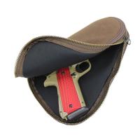 China 16oz Waxed Canvas Waterproof Pistol Rug For Range Shooting for sale