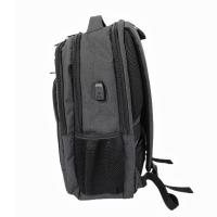 China Business Travel Anti Theft Slim Laptop Bag Backpack With Usb Charging Port for sale