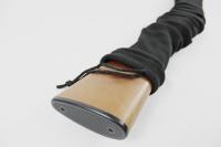 China Black Silicone Treated Knit Gun Socks Elastic For Rifles And Shotguns 52x4 Inches for sale