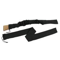 China Black Silicone Treated Knit Gun Socks Elastic For Rifles And Shotguns 52x4 Inches for sale