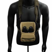 China Outdoor Durable Bino Harness Outdoor Portable Water Repellent Hunting Binocular Harness Pack for sale