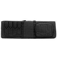 China OEM ODM Double Gun Case with 4 Magazine Holders & Padded Front Pocket for sale